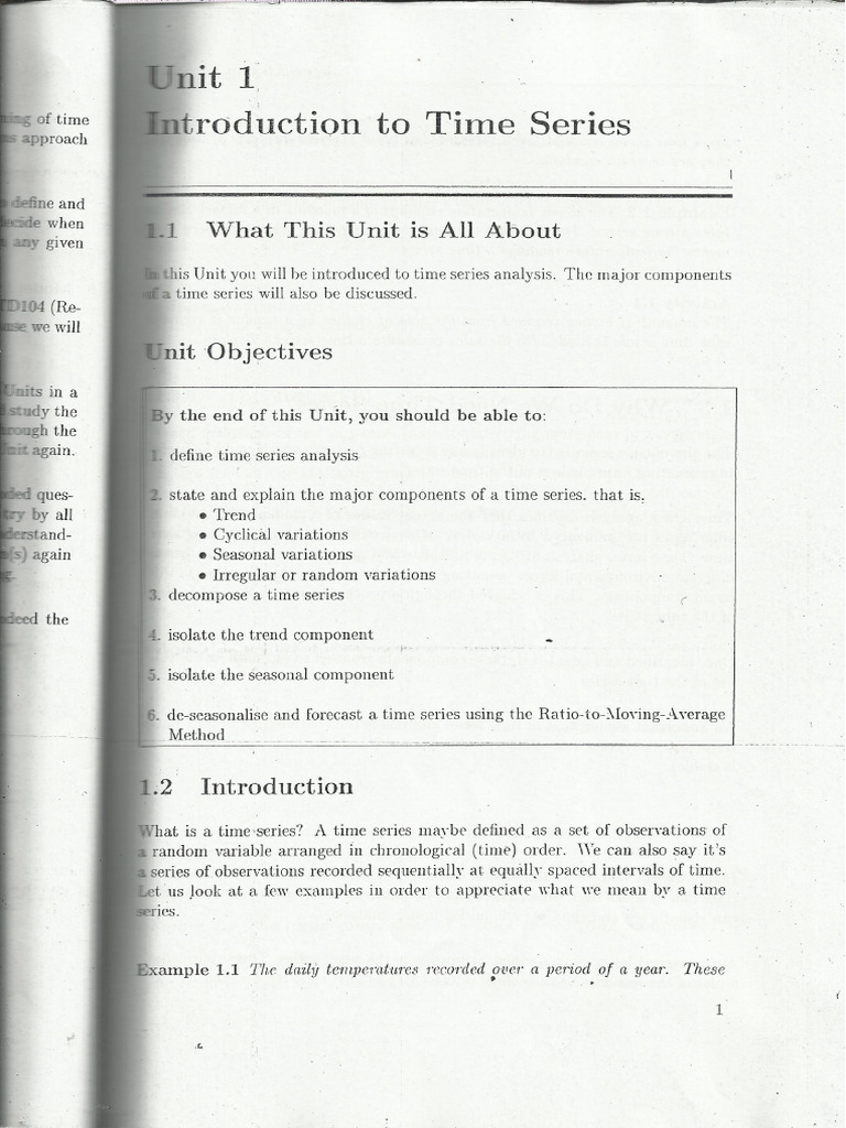Zou Module - Time Series | PDF