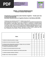 Pfeffer - Questionário de Atividades Funcionais | PDF | Autoajuda