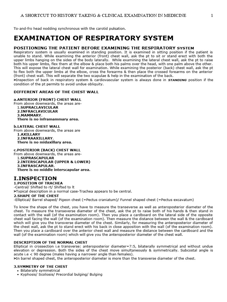 Resp | PDF | Thorax | Lung