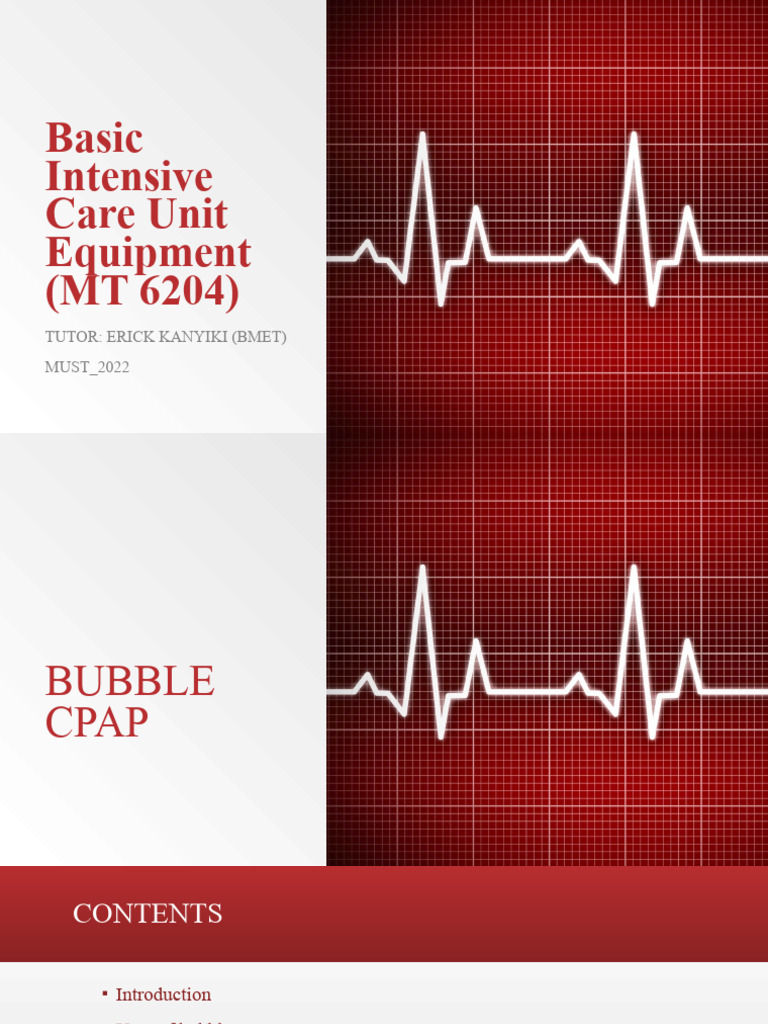Lecture 5 - Bubble Cpap | PDF | Breathing | Respiratory System