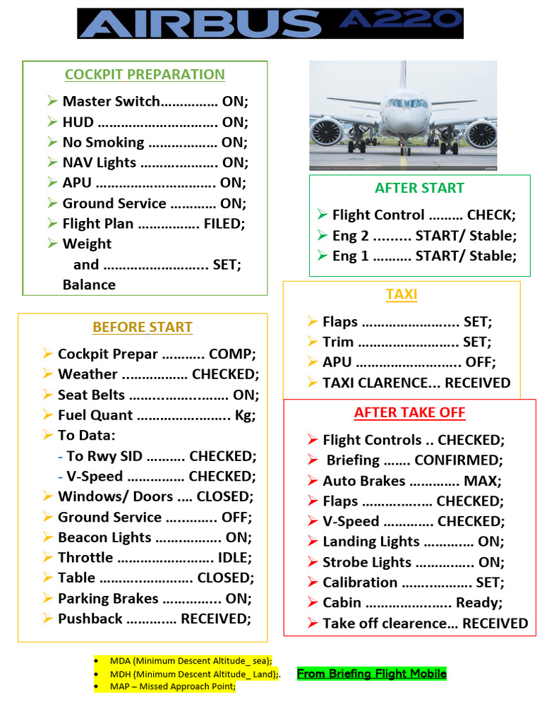 A-220 Flight Operations Manual | PDF | Takeoff | Landing Gear