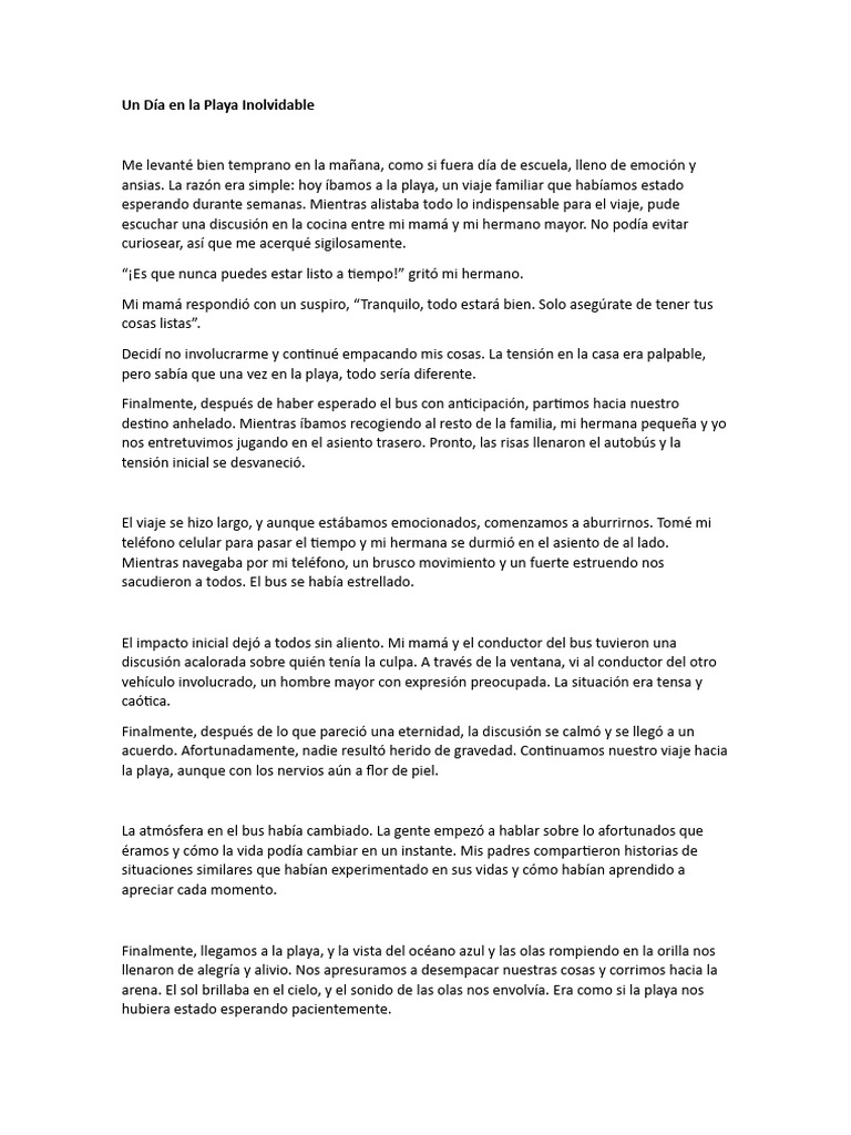 Cuento Camilo Correa 10°04 | PDF