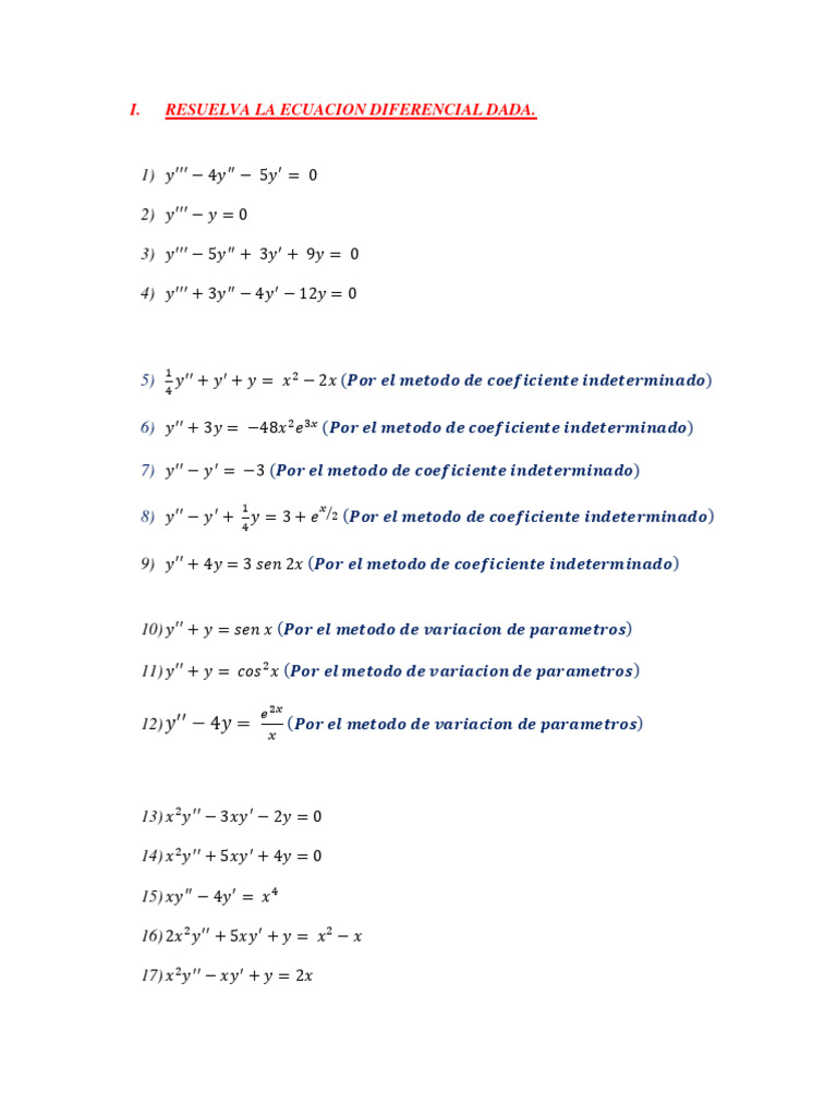 Resuelva La Ecuacion Diferencial Dada - Guia | PDF | Laplace Transform | Physics