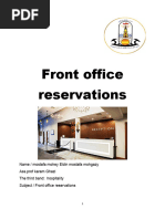 Opera PMS Front Desk Check-In and Check-Out With The Following Front ...