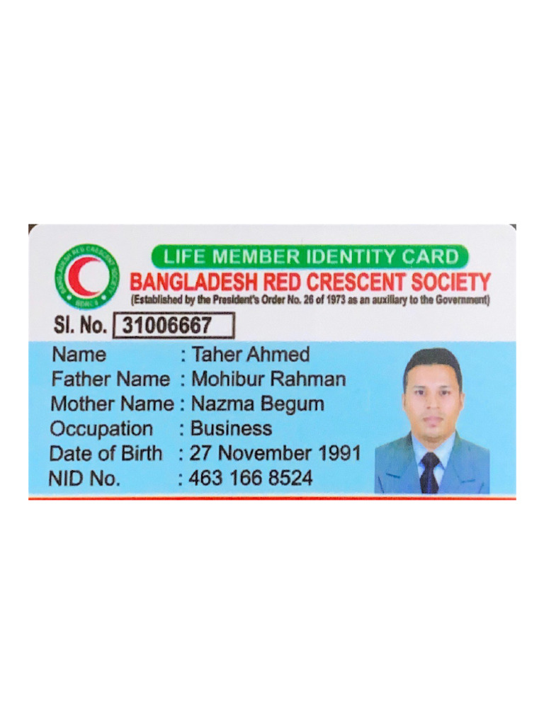 Life Member Identity Card | PDF