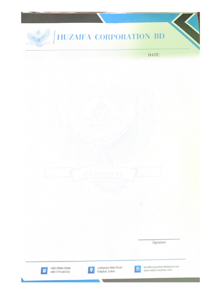 Huzaifa Corporation BD | PDF