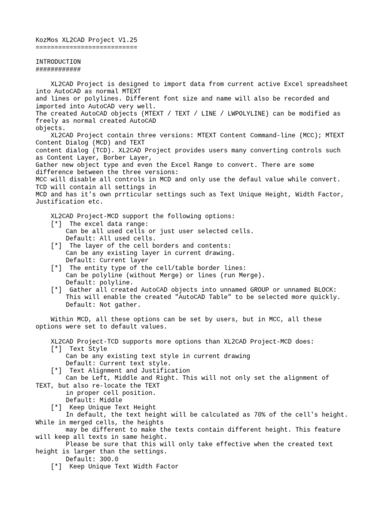 Xl2cad Project | PDF | Computer Engineering | Computer Architecture