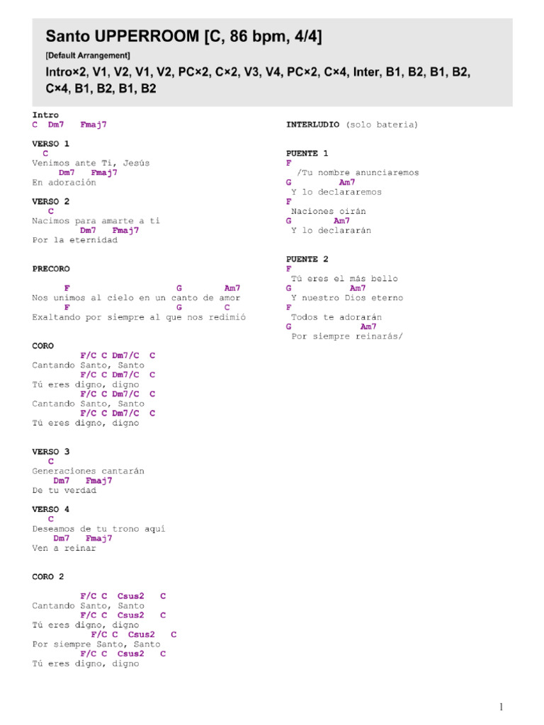 Santo Upperroom - 231009 - 210243 | PDF