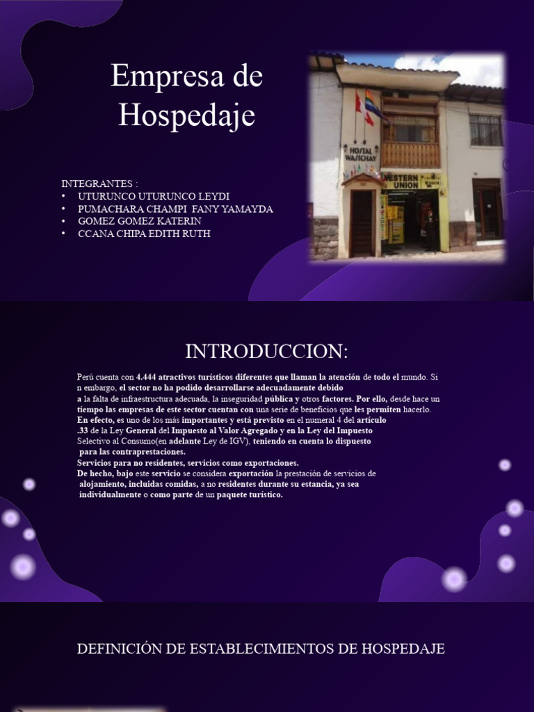 Casuistica Contable Trabajo Grupal Empresas Hoteleras | PDF | Contabilidad | Business