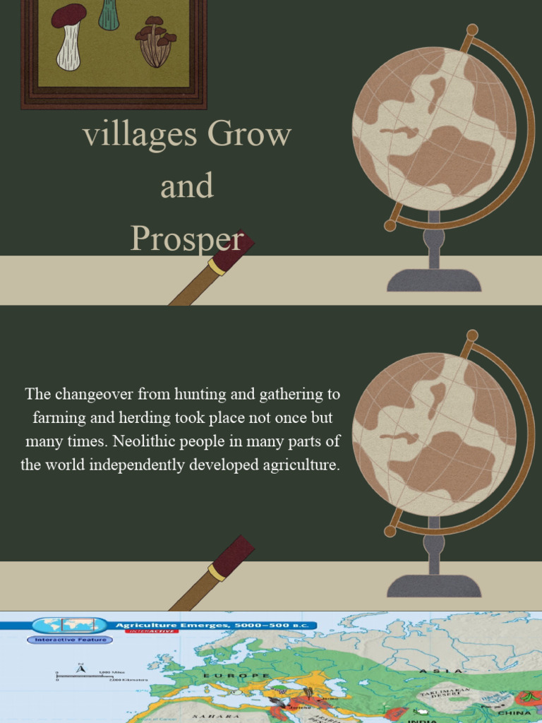 Villages Grow and Prosper.pptx 075420 | PDF | Agriculture | Civilization
