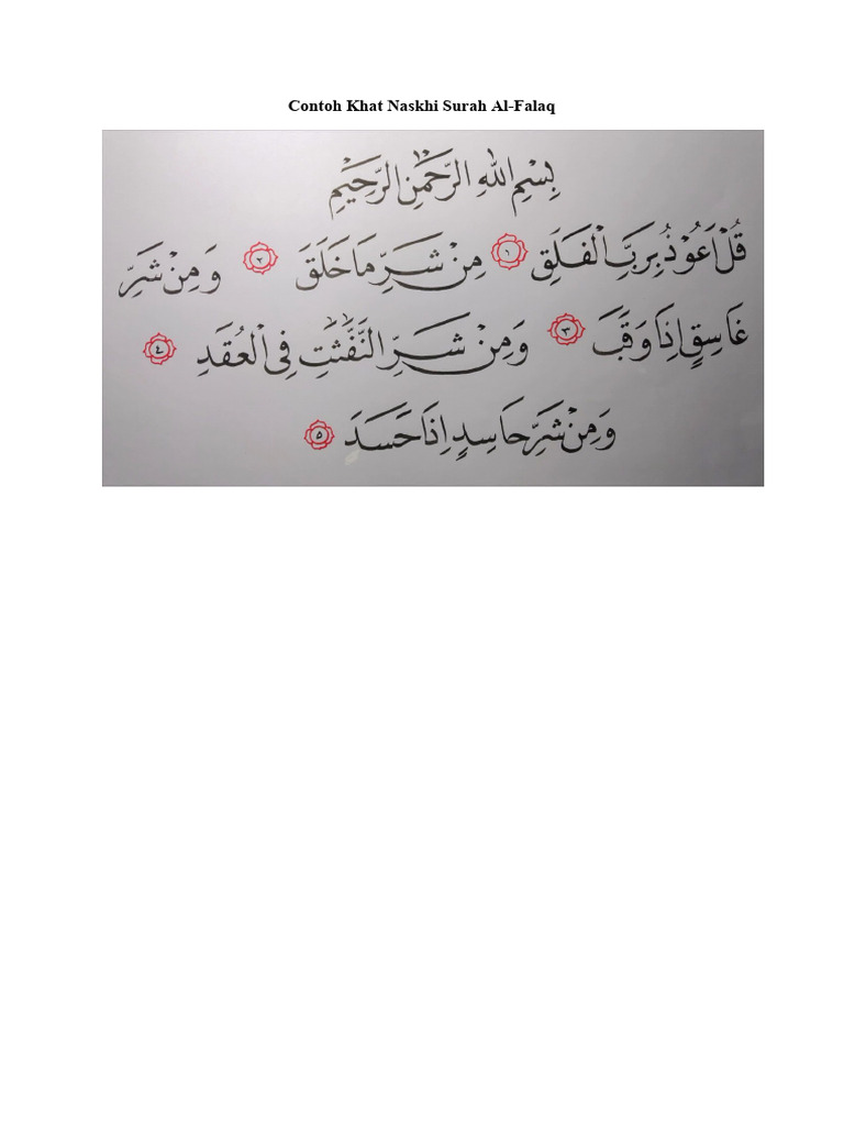 Materi Khat MAPSI 2023 | PDF