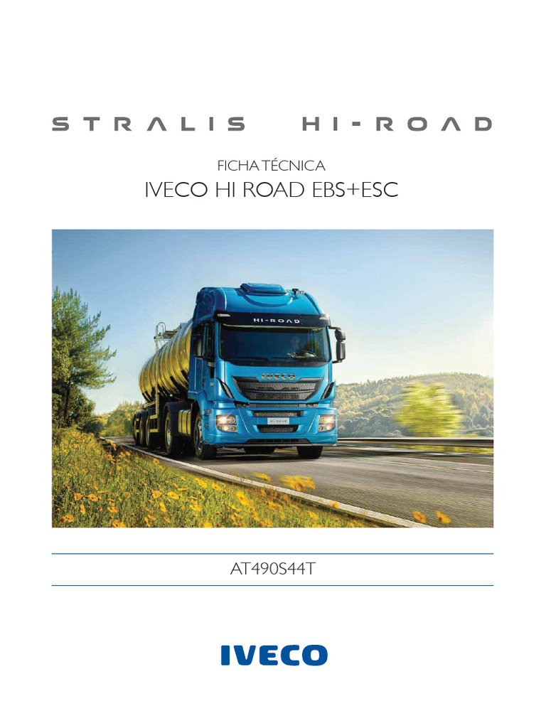 Ficha Técnica IVECO HI ROAD EBS+ESC | PDF | Eje | Neumático