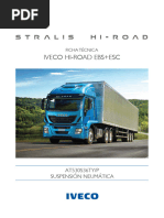 Ficha Tecnica Iveco Trakker 380T41H 6x4 | PDF | Eje | Inyección de combustible