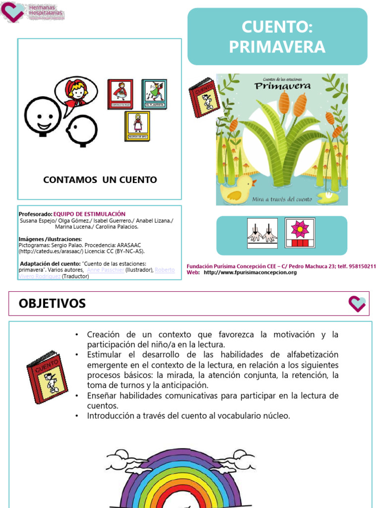 Contamos-un-cuento.-Primavera | PDF