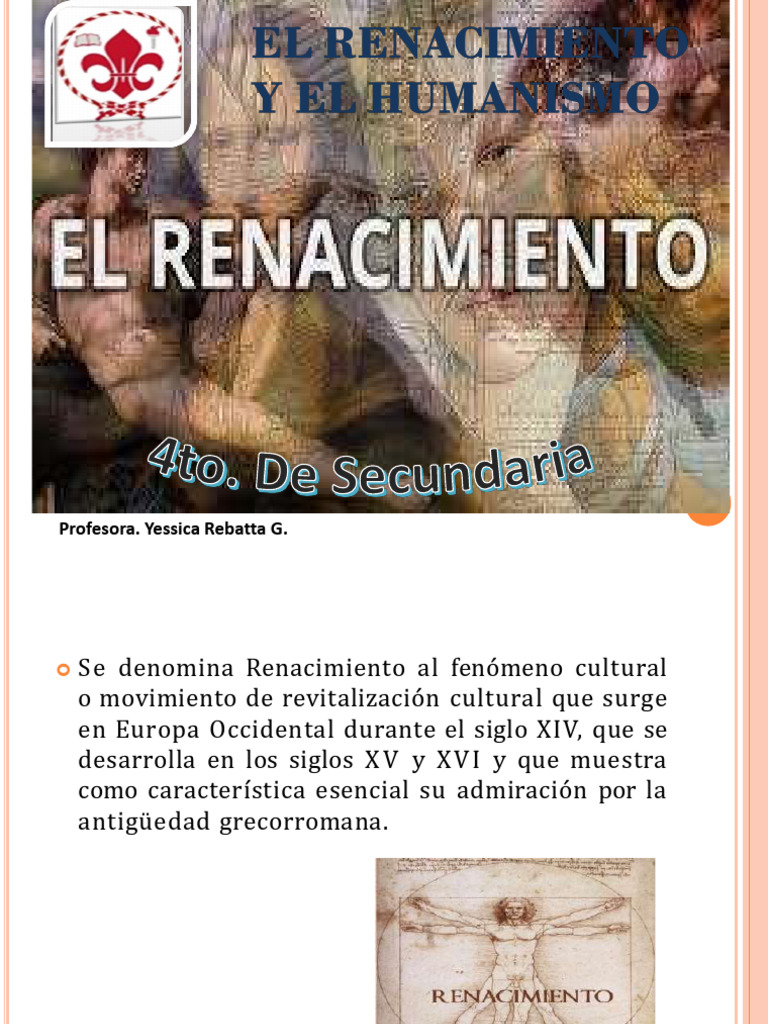 El Renacimiento y El Humanismo | PDF | Renacimiento | Humanismo