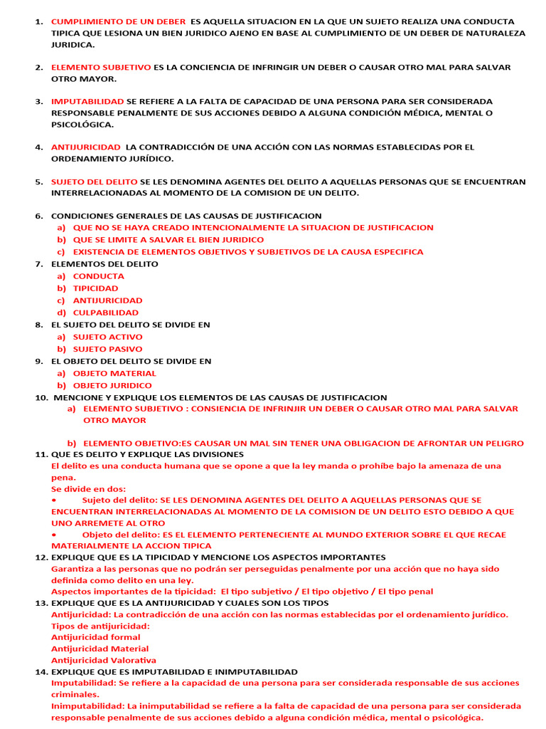 Derecho Penal | PDF | Derecho penal | Justicia penal