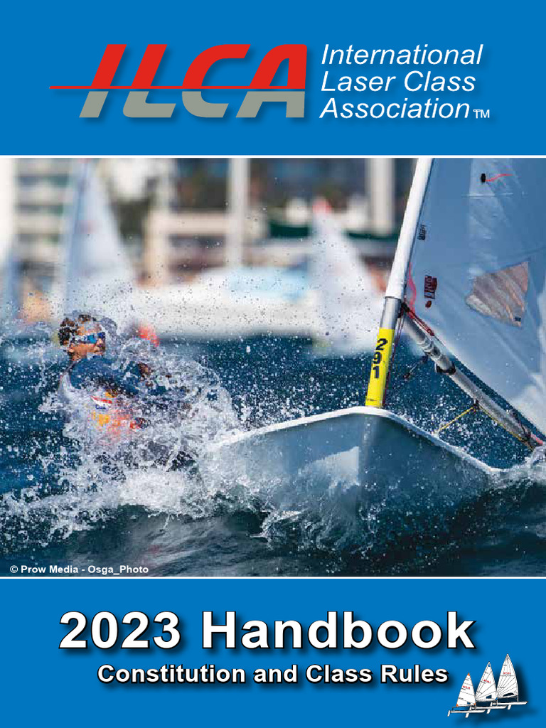 Ilca Handbook 2023 | PDF | Sailing (Sport) | Water Transport