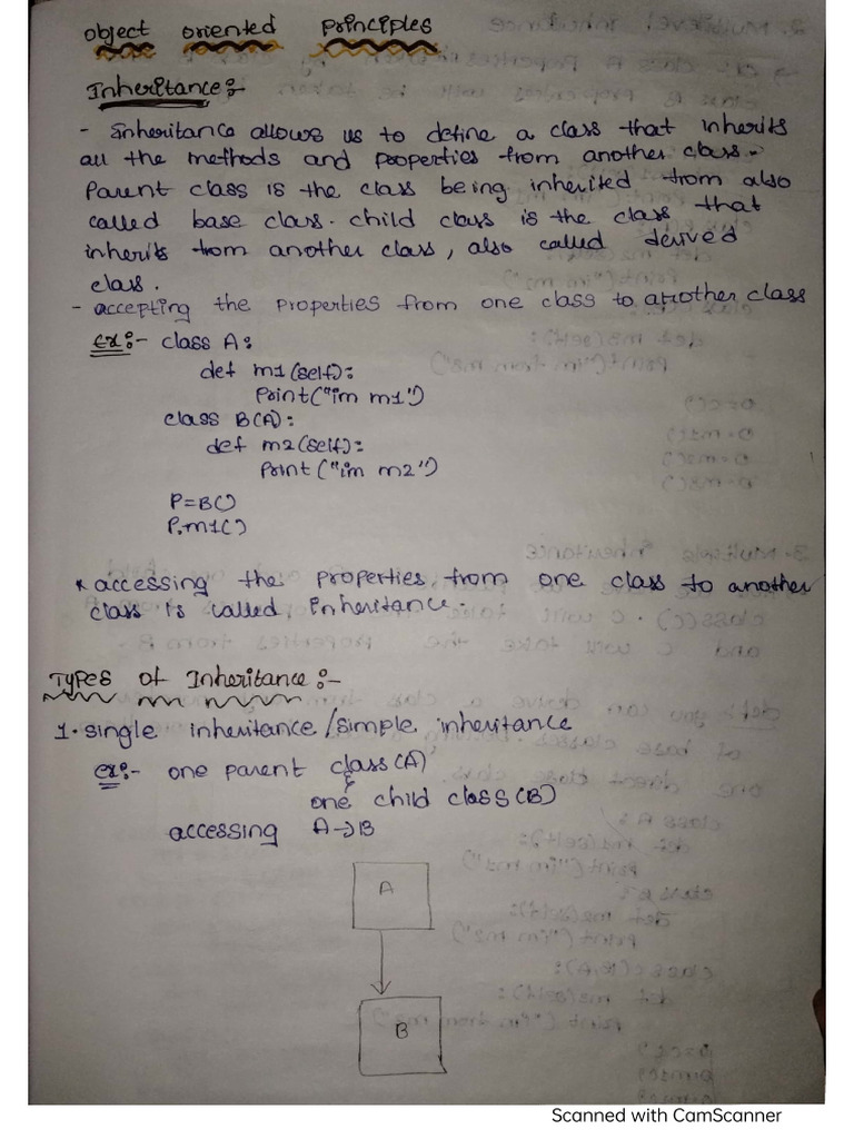 Inheritance Notes Pdf 2504