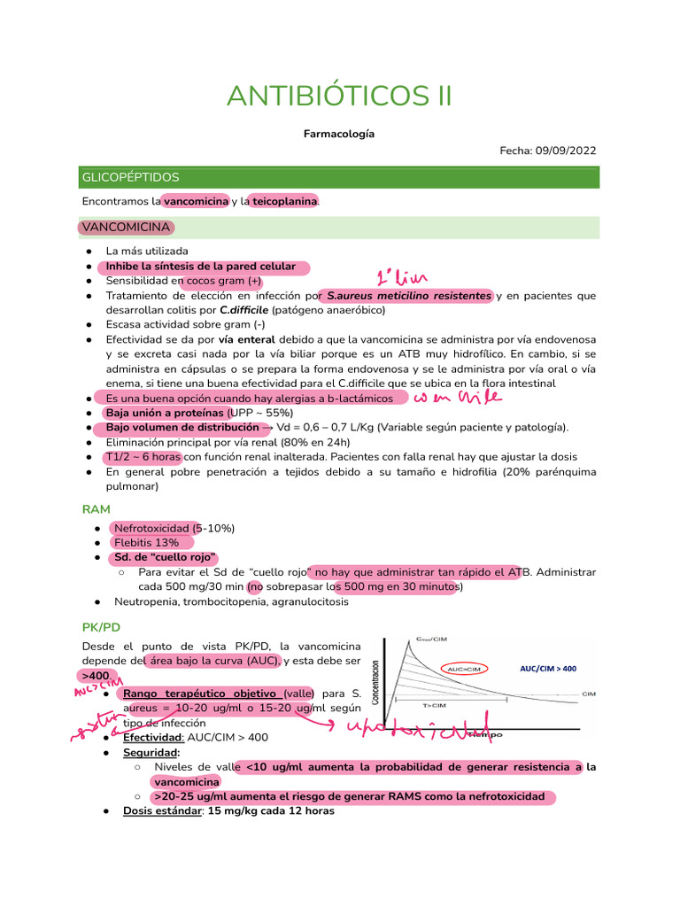 Atb Ii | Descargar gratis PDF | Medicina | Antibióticos
