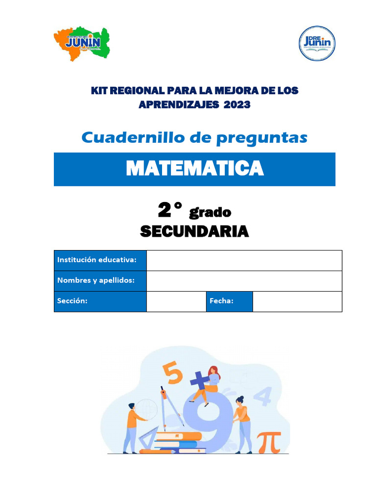 Cuadernillo Matematica 2DO-PARA IMPRIMIR | PDF | Triángulo