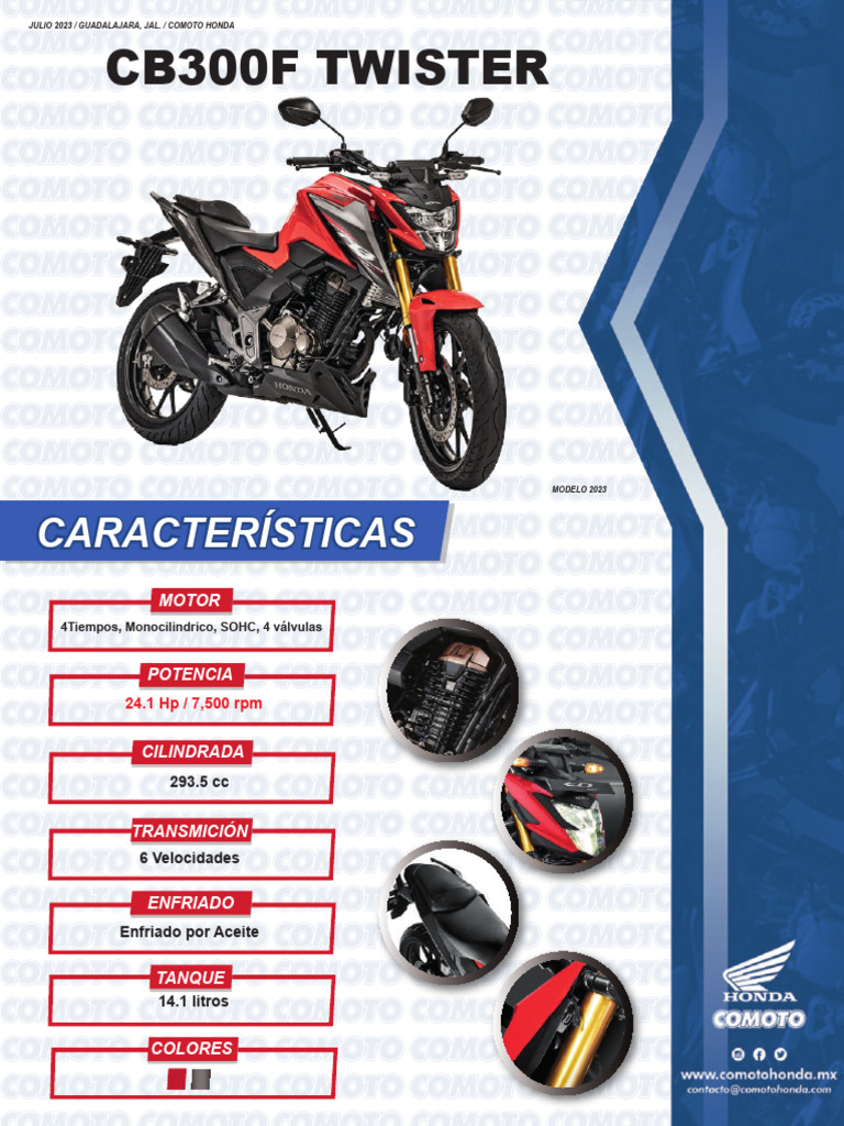 Comoto cb300f Twister | PDF