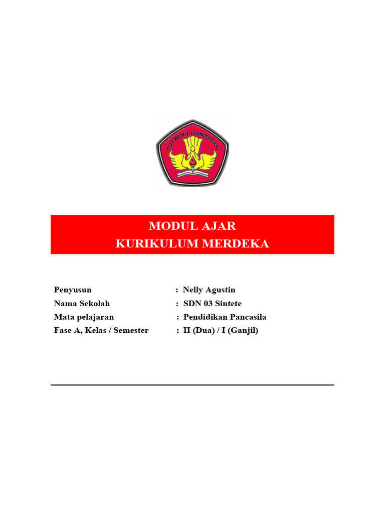 MODUL PKN Kelas 2 | PDF