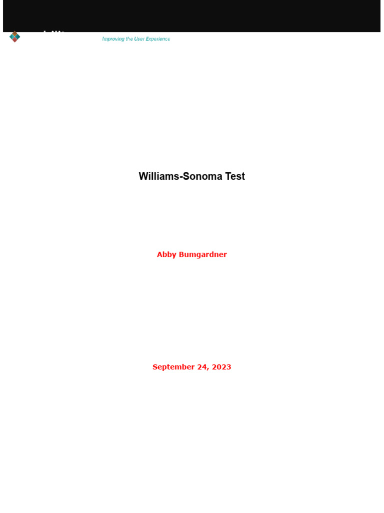 Usability Report Full1 Pdf Usability Human Communication