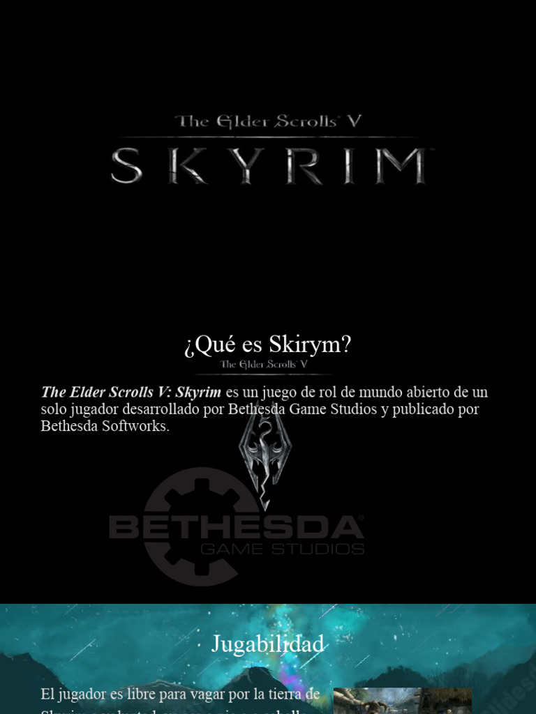 Tema Libre (Skyrim) | PDF