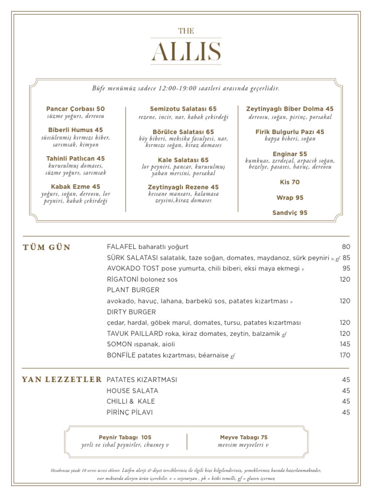 sitecore-mediaVenuesISTANallis Food Menu June 2020 TR PDF | PDF