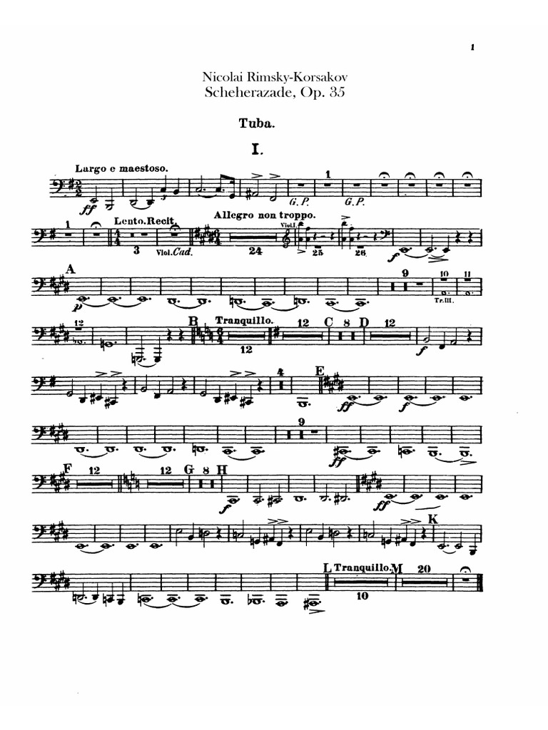 Rimsky Korsakov Scheherazade | PDF Rimsky Korsakov Scheherazade | PDF
