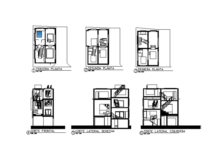 VISTAS Y CORTES DE LA CASA H DEL ARQUITECTO SOU FUJIMOTO | PDF