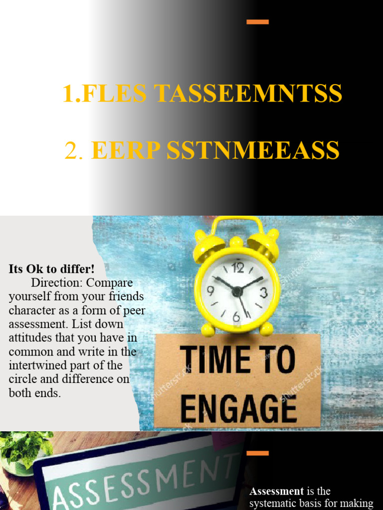 Peer Assessment Pdf Learning Adaptation