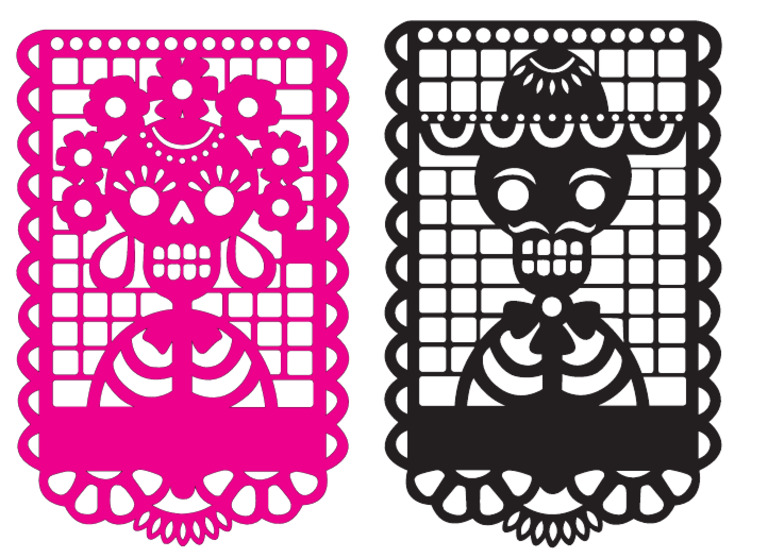 Catrin y Catrina Papel Picado | PDF