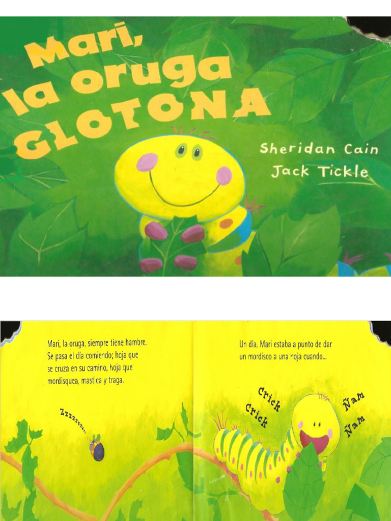 Mari, La Oruga Glotona. | PDF