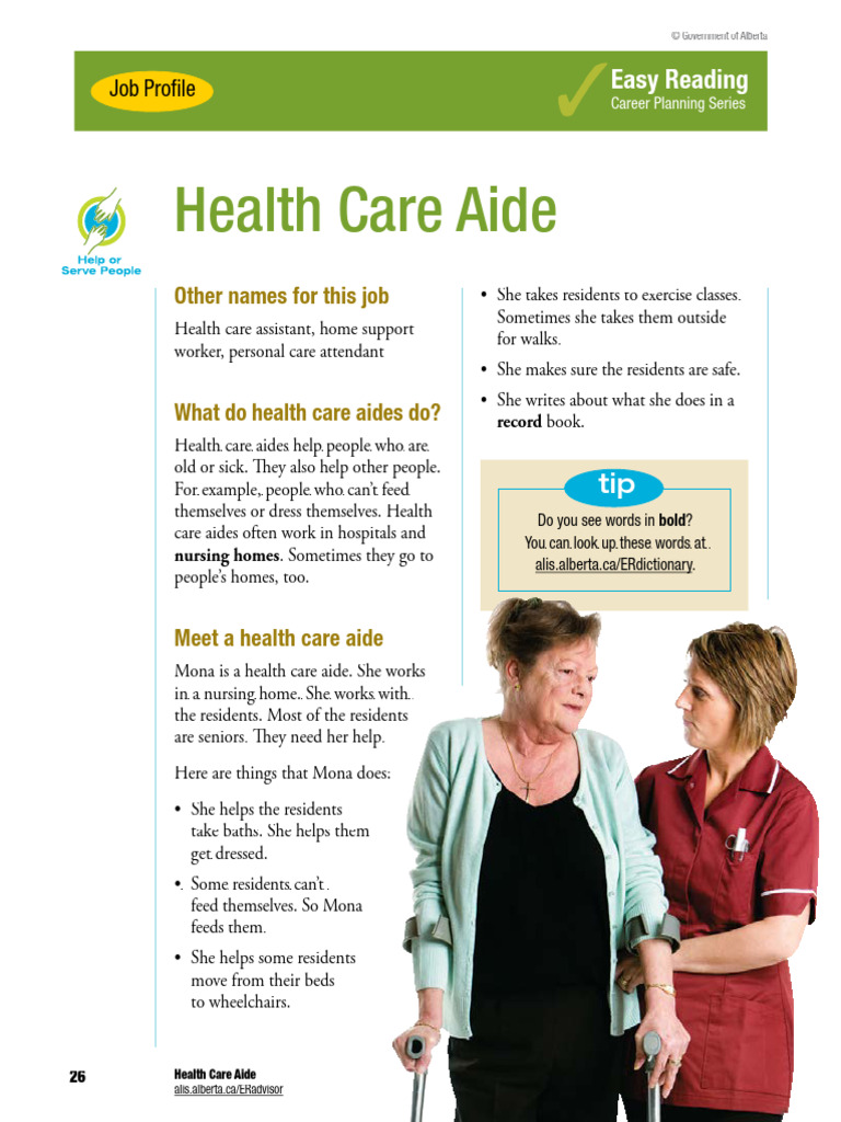 Health Care Aide | PDF