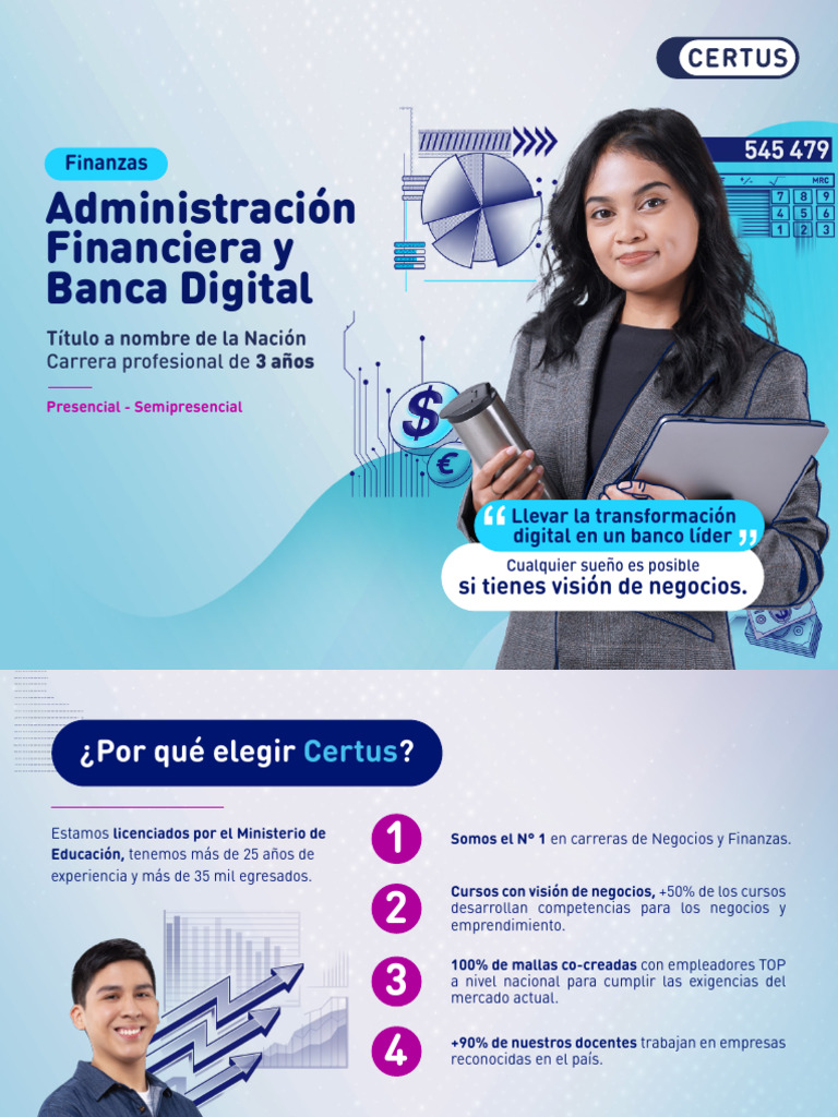 Administración Financiera y Banca Digital | Descargar gratis PDF | Iniciativa empresarial | Bancos