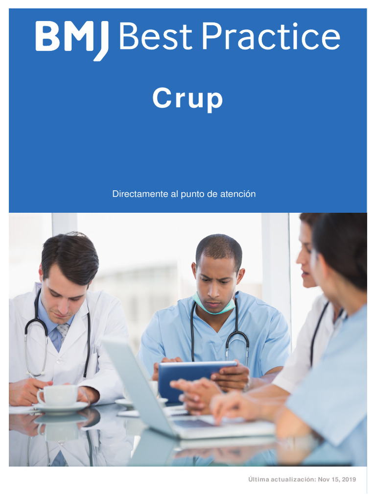 Guia Crup | PDF | Tos | Medicina CLINICA