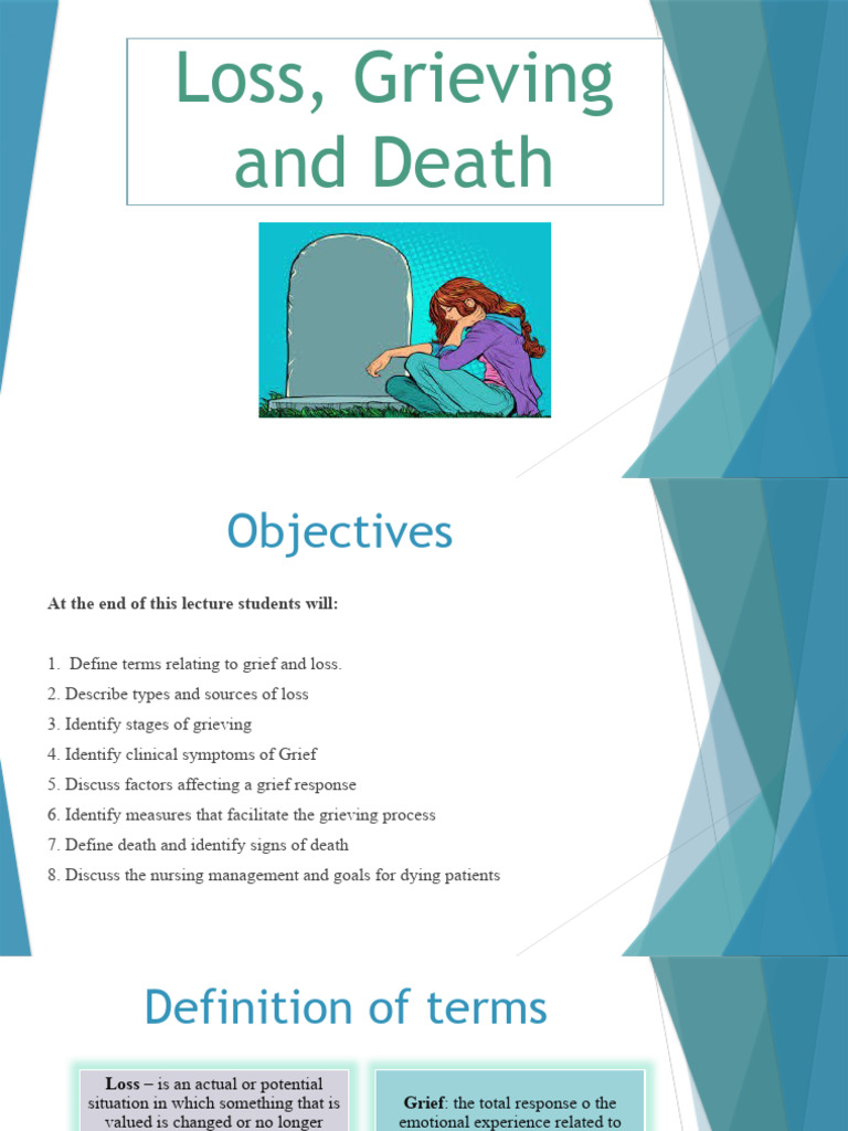 Grief Loss and Dying Week 11 | PDF | Grief | Psychology