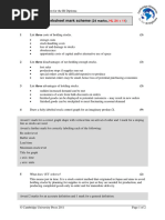 Level 3 Business Admin Knowledge Test | PDF | Multiple Choice