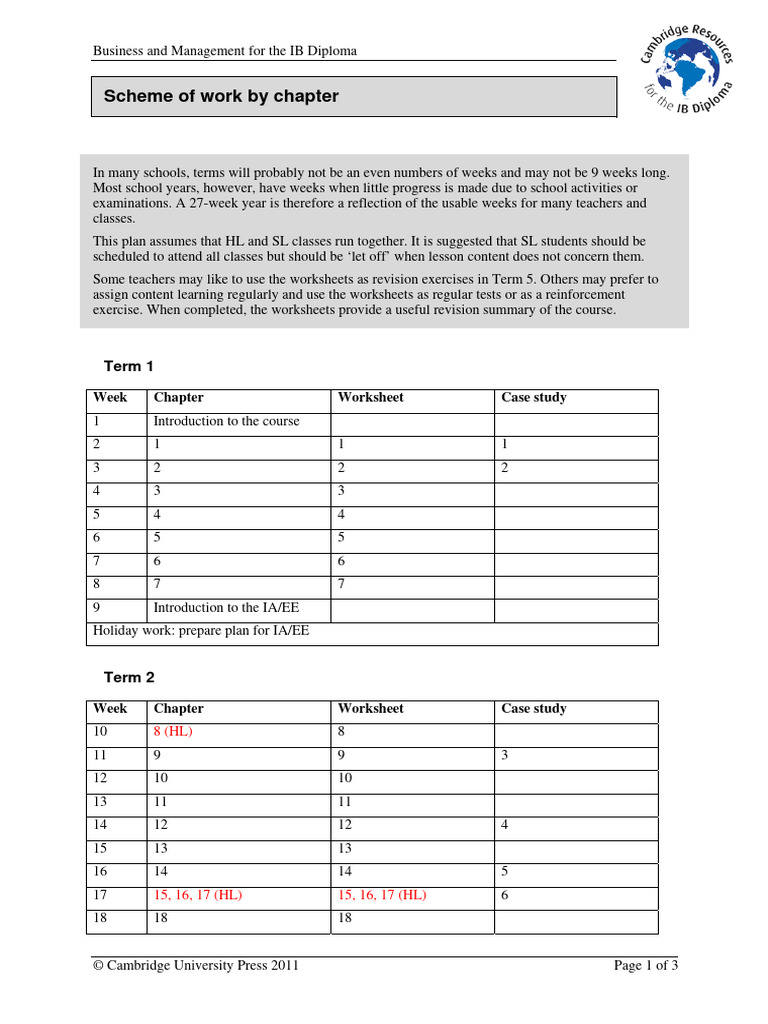 IB Diploma Business Management Plan | PDF | Schools | Educational Stages