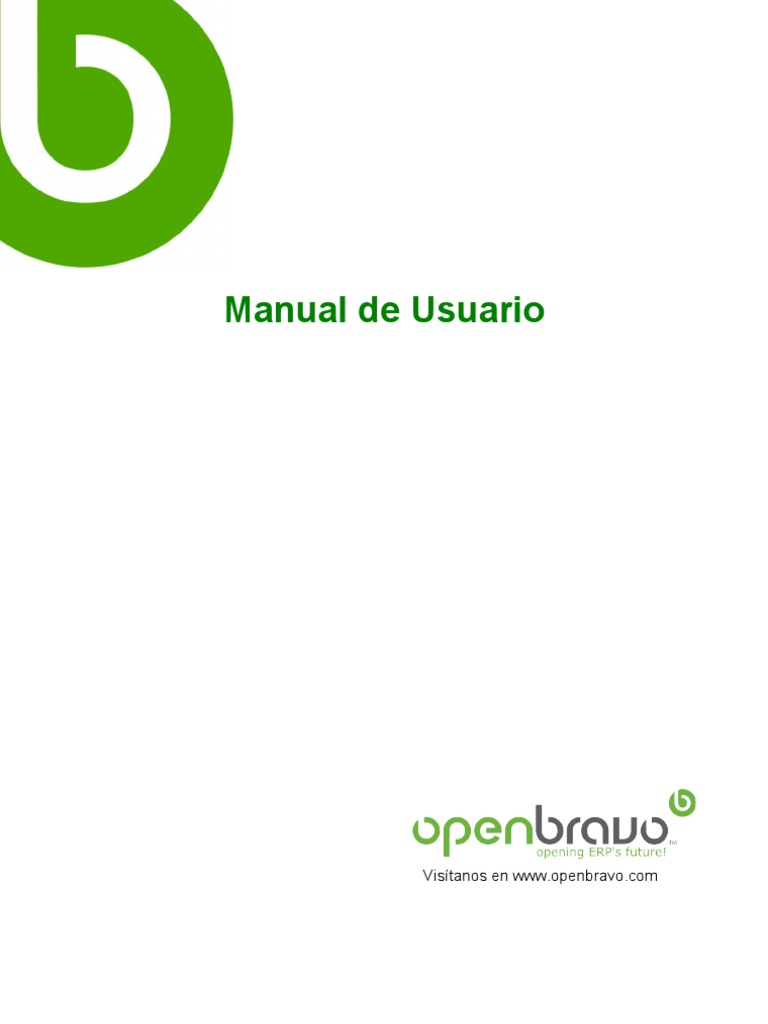 Openbravo V1 | PDF | Planificación de recursos empresariales | Software libre