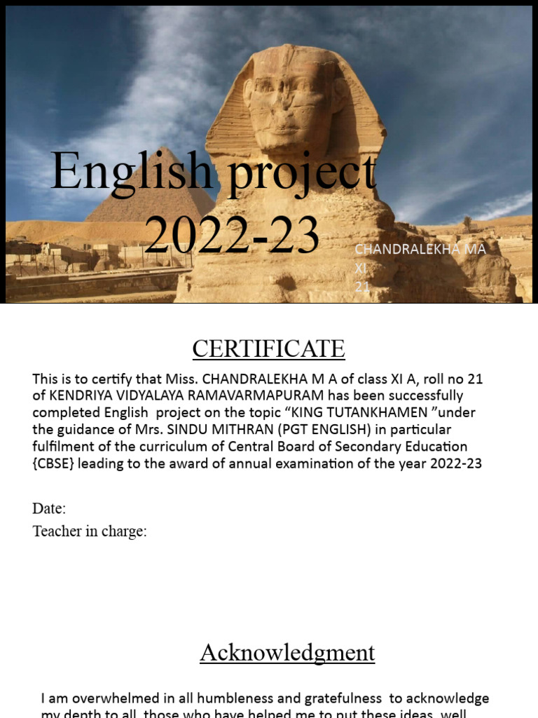 King Tutankhamun | PDF | Tutankhamun | Ancient Egypt