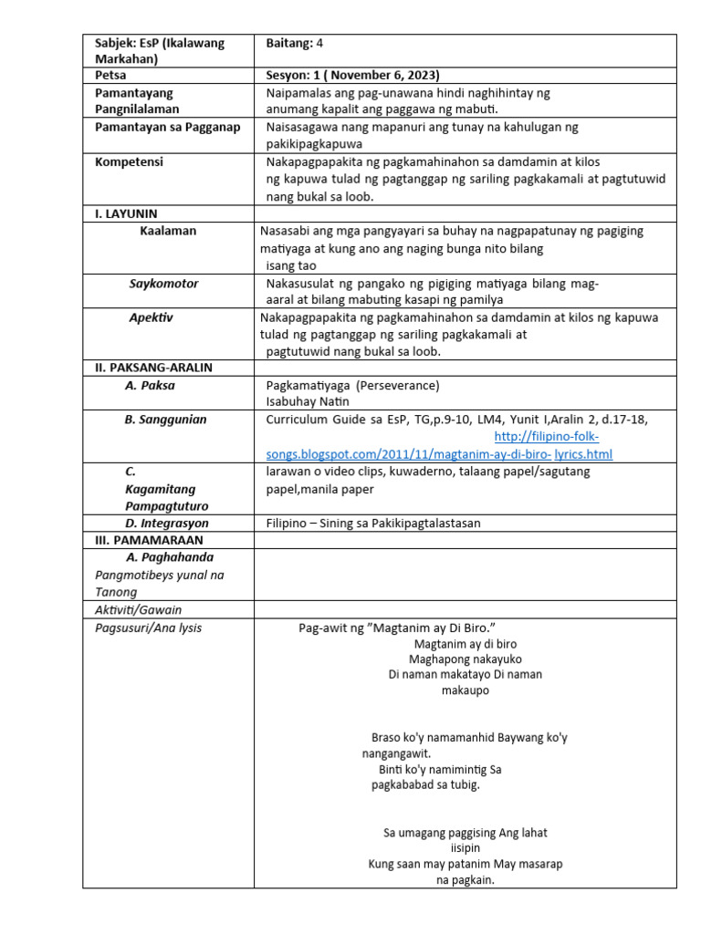 Esp Edited Second Q. | PDF