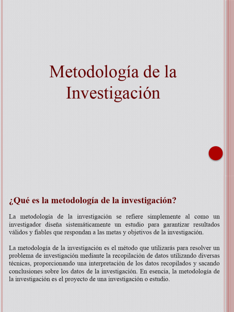 Metodologia | PDF | Razonamiento deductivo | Método científico