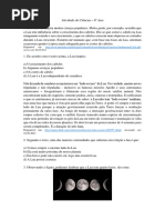 Lista de Exercicios A Lua | PDF