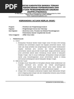 Contoh KERANGKA ACUAN KERJA 2025 | PDF