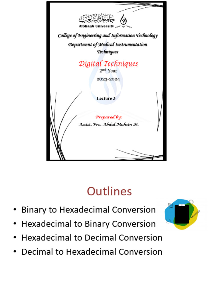 تقنيات رقمية نضري | PDF | Computer Engineering | Computer Architecture