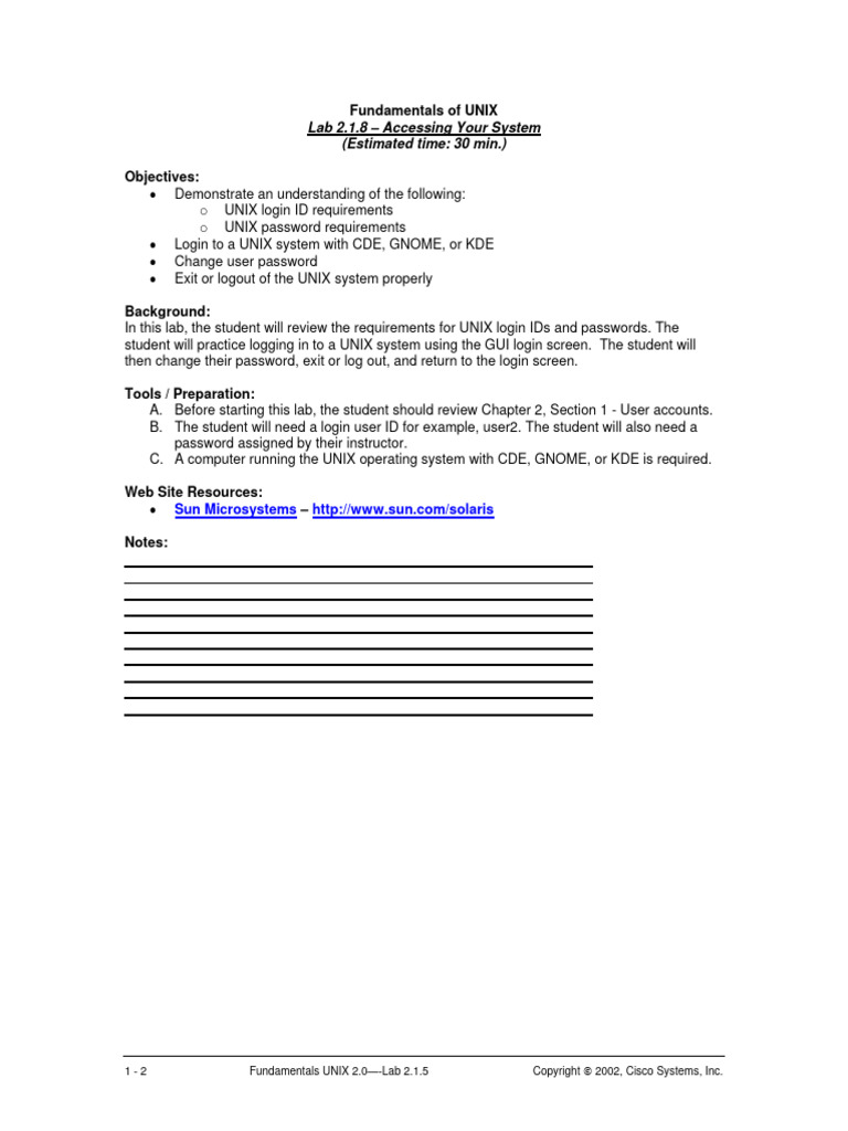 Lab2 1 8 | Download Free PDF | Login | User (Computing)