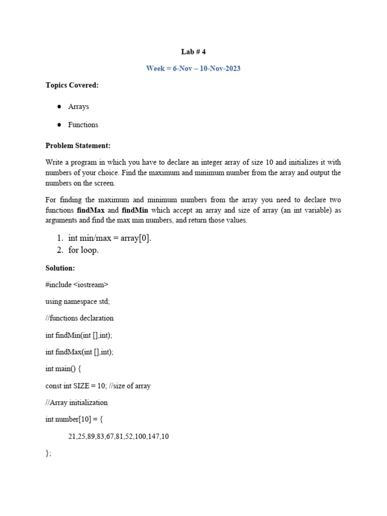 CS201 (P) ProblemStatement | Download Free PDF | Integer (Computer Science) | Function (Mathematics)
