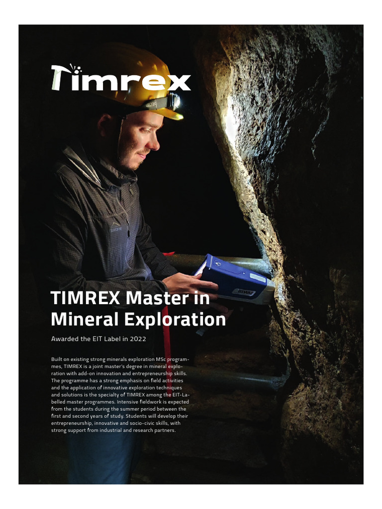 EIT Labelled TIMREX | Download Free PDF | Master's Degree | Academic Degree